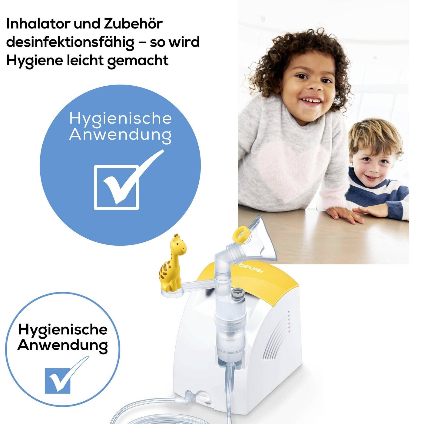Beurer IH 26 Kids Inhalator mit Inhalationsmaske, mit Mundstück kaufen