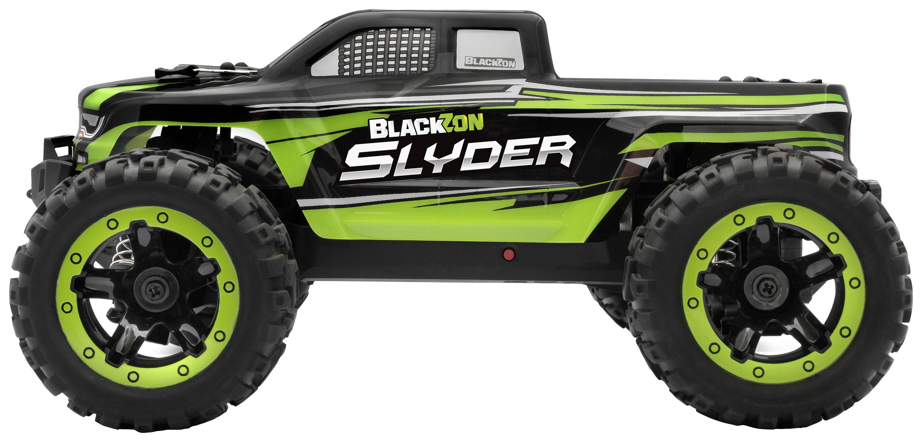Blackzon Slyder MT 1/16 Grün Brushed 1:16 RC Modellauto Elektro ...