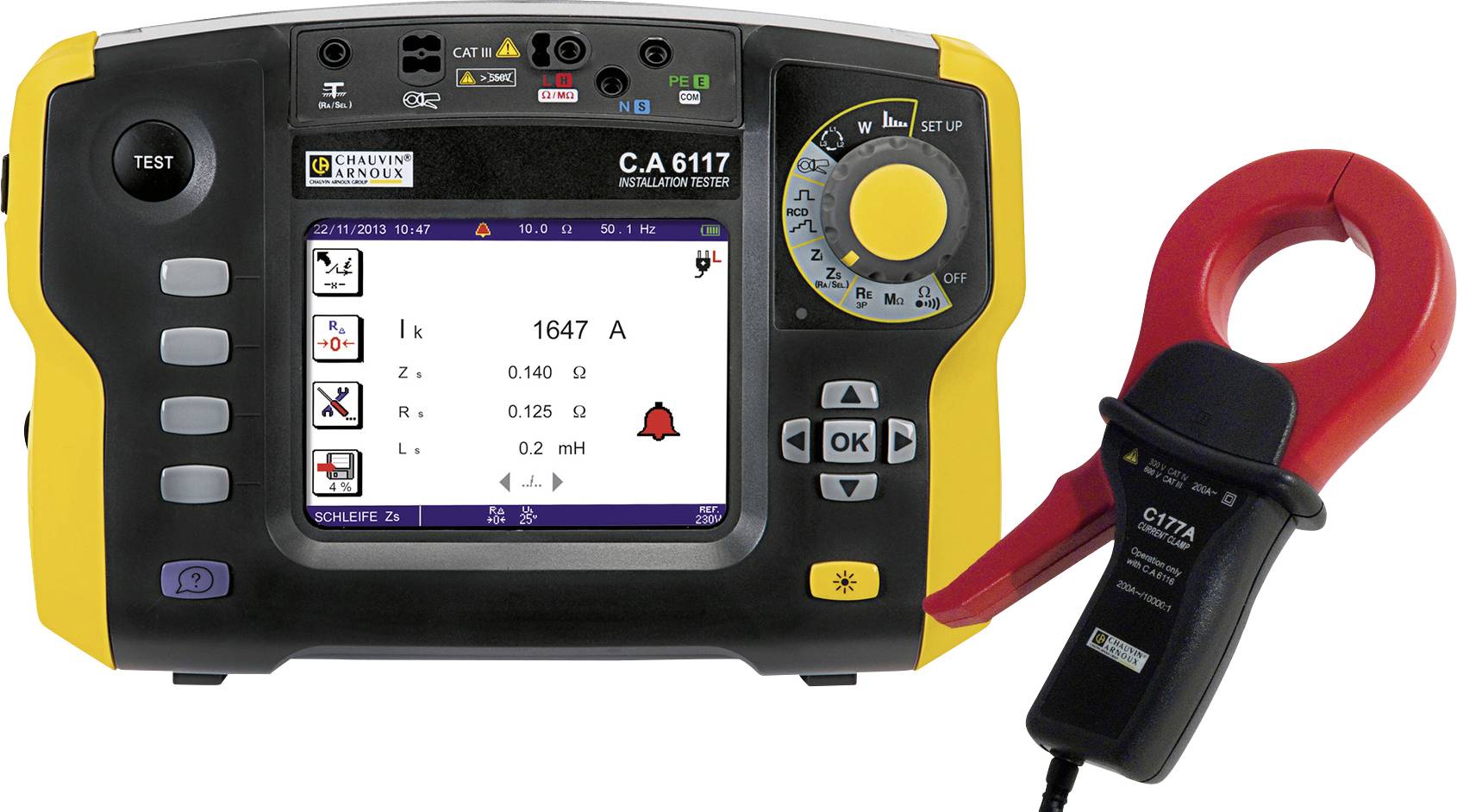 Fluke 1674FC SCH Installationstester kalibriert (DAkkS-akkreditiertes ...