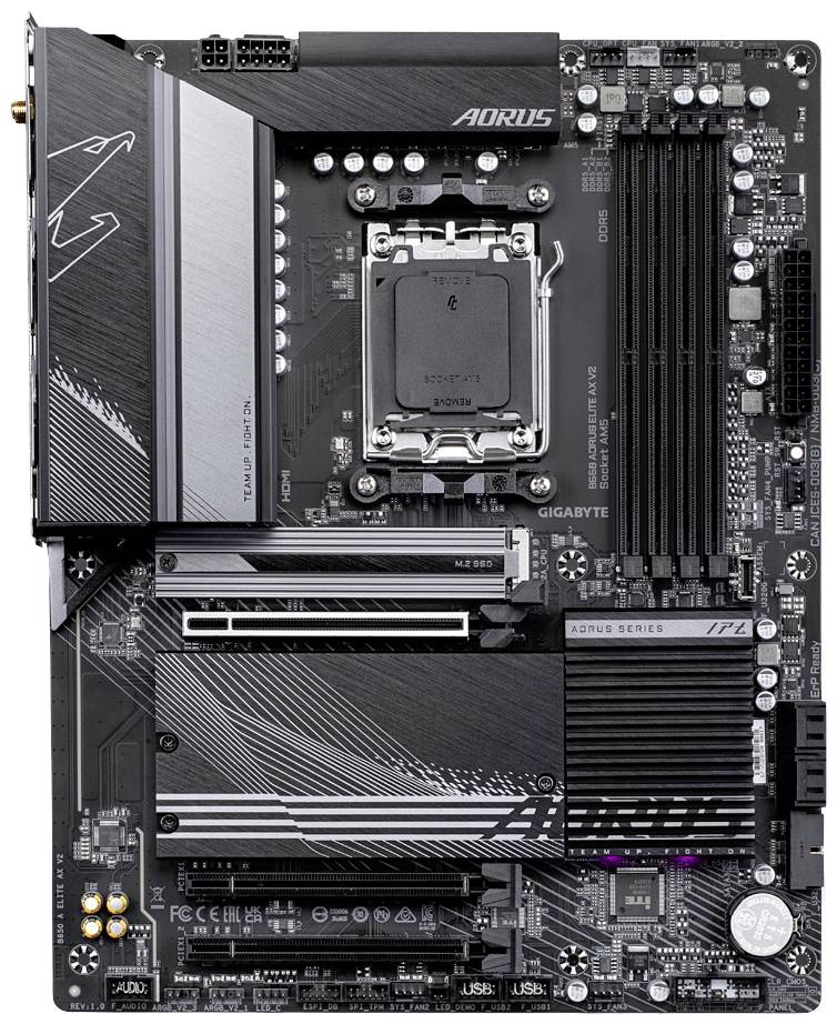 Gigabyte GA-B650 Gaming X AX V2 Mainboard Sockel (PC) AMD® AM5 ...