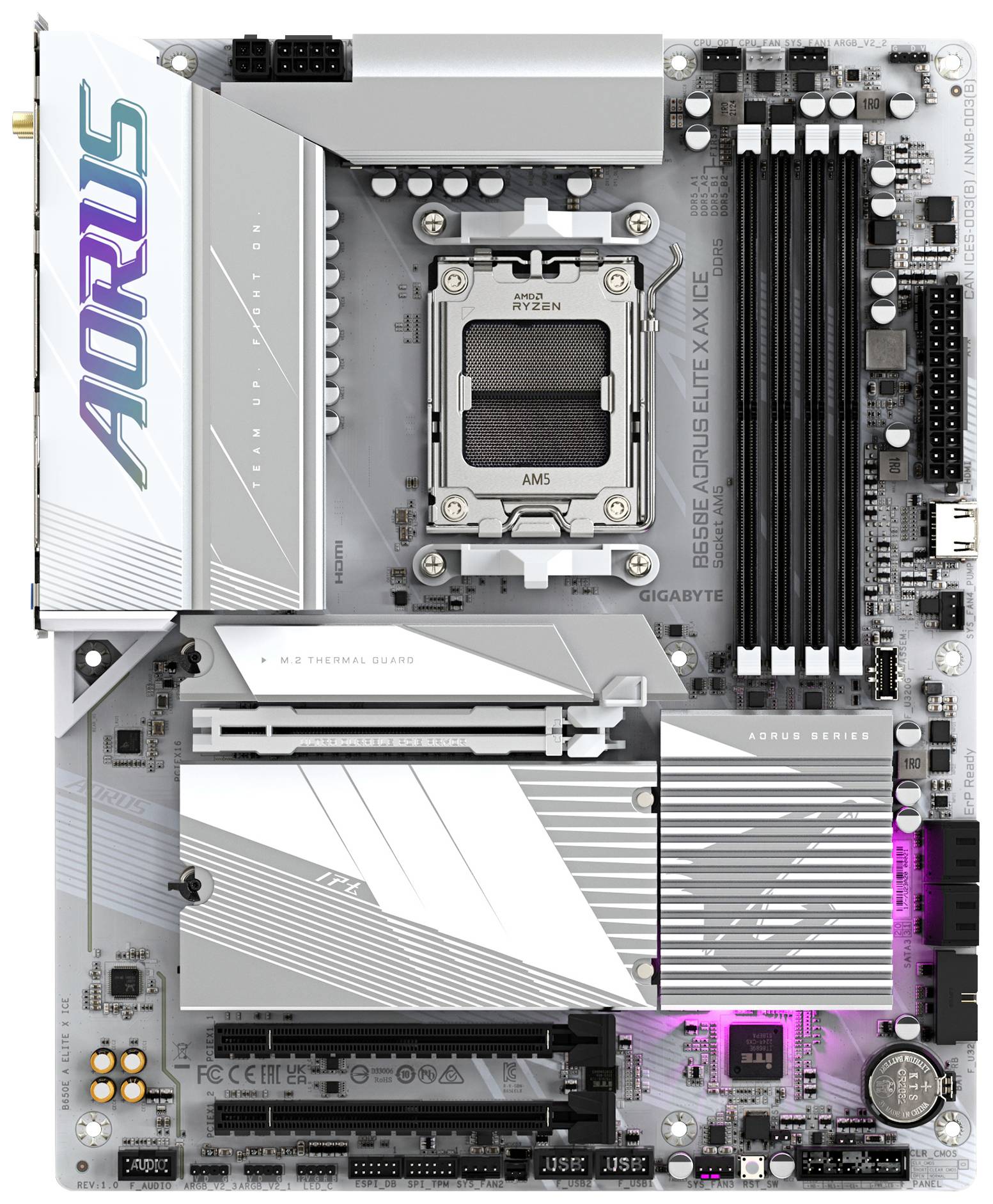 Gigabyte GA-B650 Gaming X AX V2 Mainboard Sockel (PC) AMD® AM5 ...