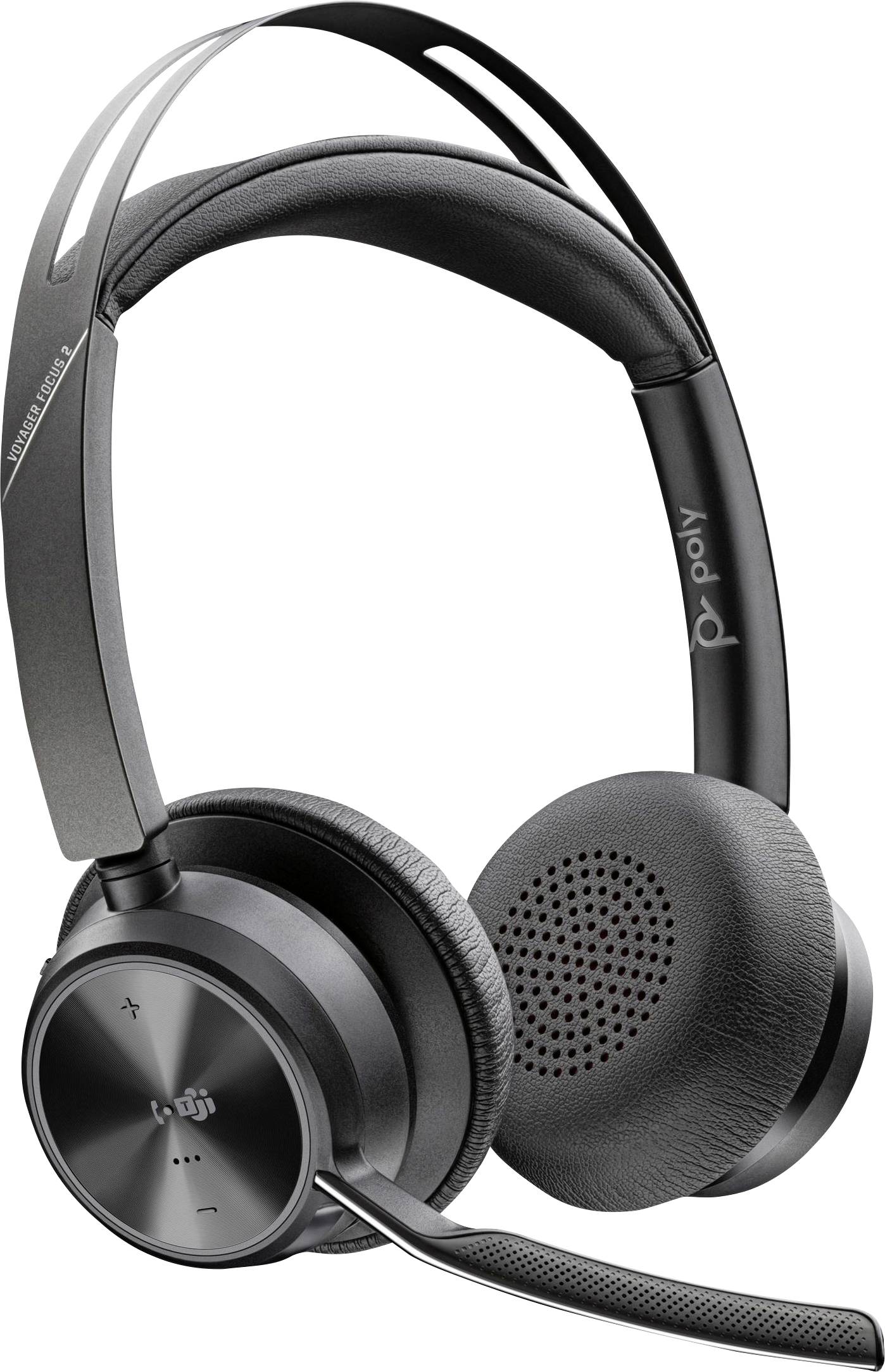 HP Poly Voyager Focus 2 On Ear Headset Bluetooth® Stereo Schwarz Noise ...
