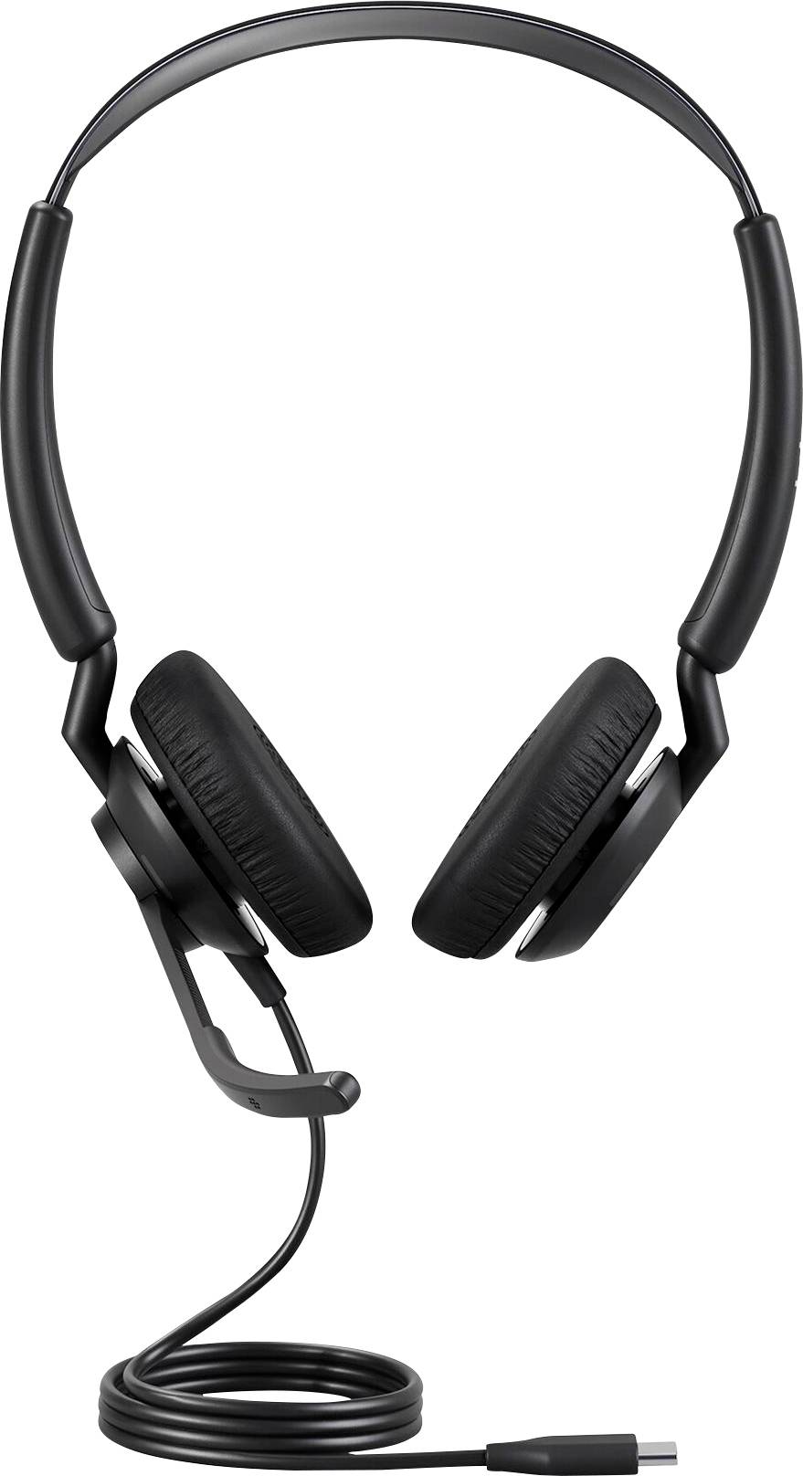 Jabra Evolve2 55 UC On Ear Headset Bluetooth® Mono Schwarz Noise ...