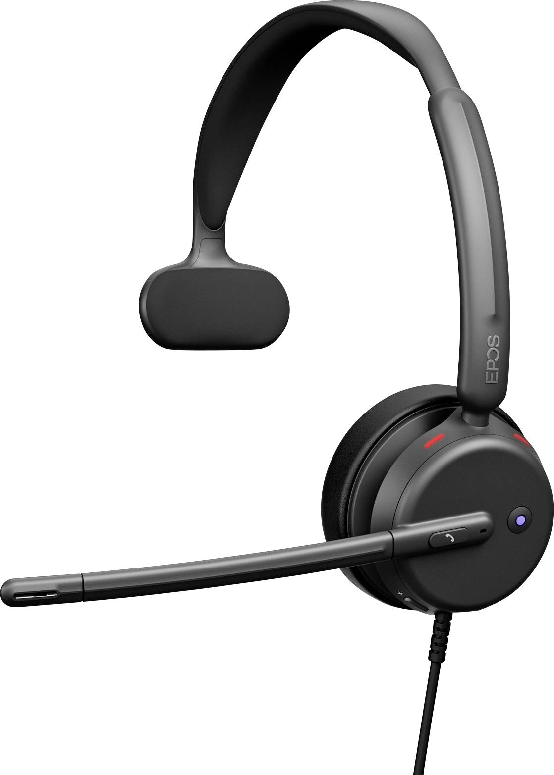 Jabra Evolve2 55 UC On Ear Headset Bluetooth® Mono Schwarz Noise Cancelling Lautstärkeregelung ...