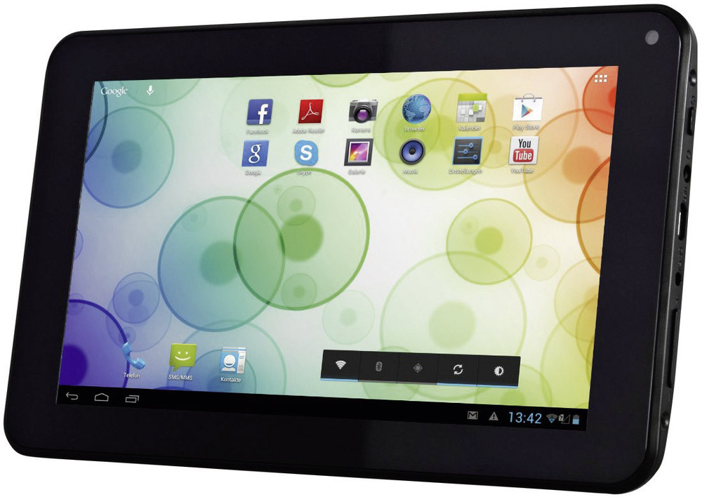 Xoro 722 Android-Tablet 17.8 cm (7 Zoll) 8 GB Wi-Fi Schwarz/Weiß 1.2 ...
