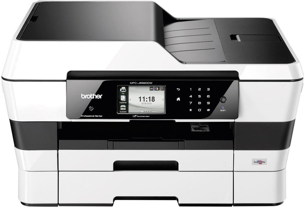 Brother MFC-J6920DW Tintenstrahl-Multifunktionsdrucker A3 Drucker, Fax ...