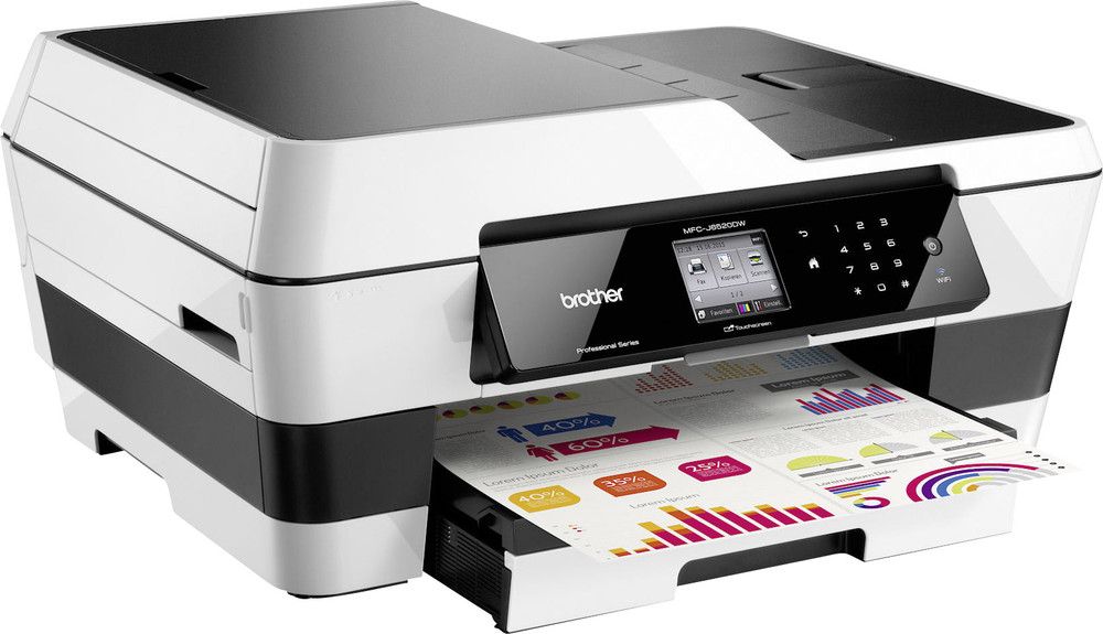 Brother MFC-J6520DW Tintenstrahl-Multifunktionsdrucker A3 Drucker, Fax ...