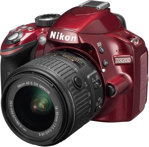 Digitale Spiegelreflexkamera Nikon D3200 Kit AF-S DX NIKKOR 18-55 mm VR ...