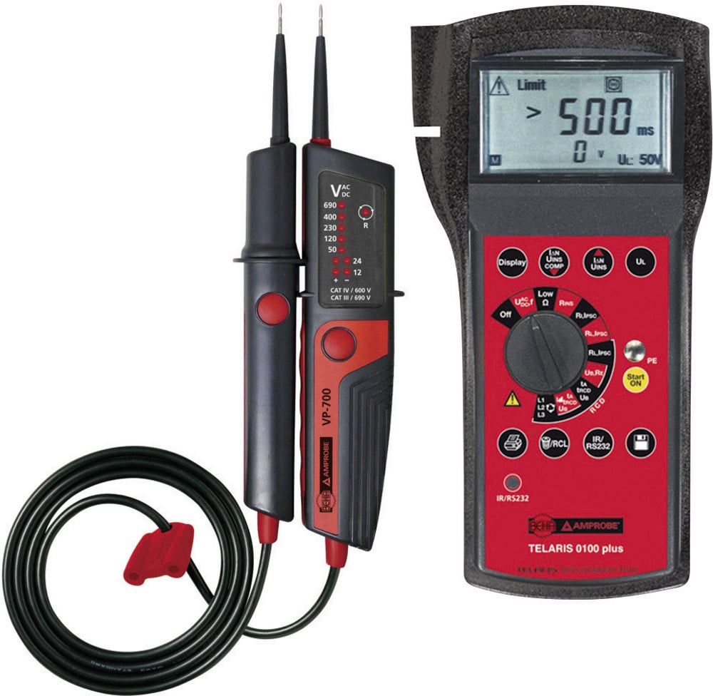 UNITEST TELARIS 0100 plus SET mit Spannungsprüfer AMVP720 und ...