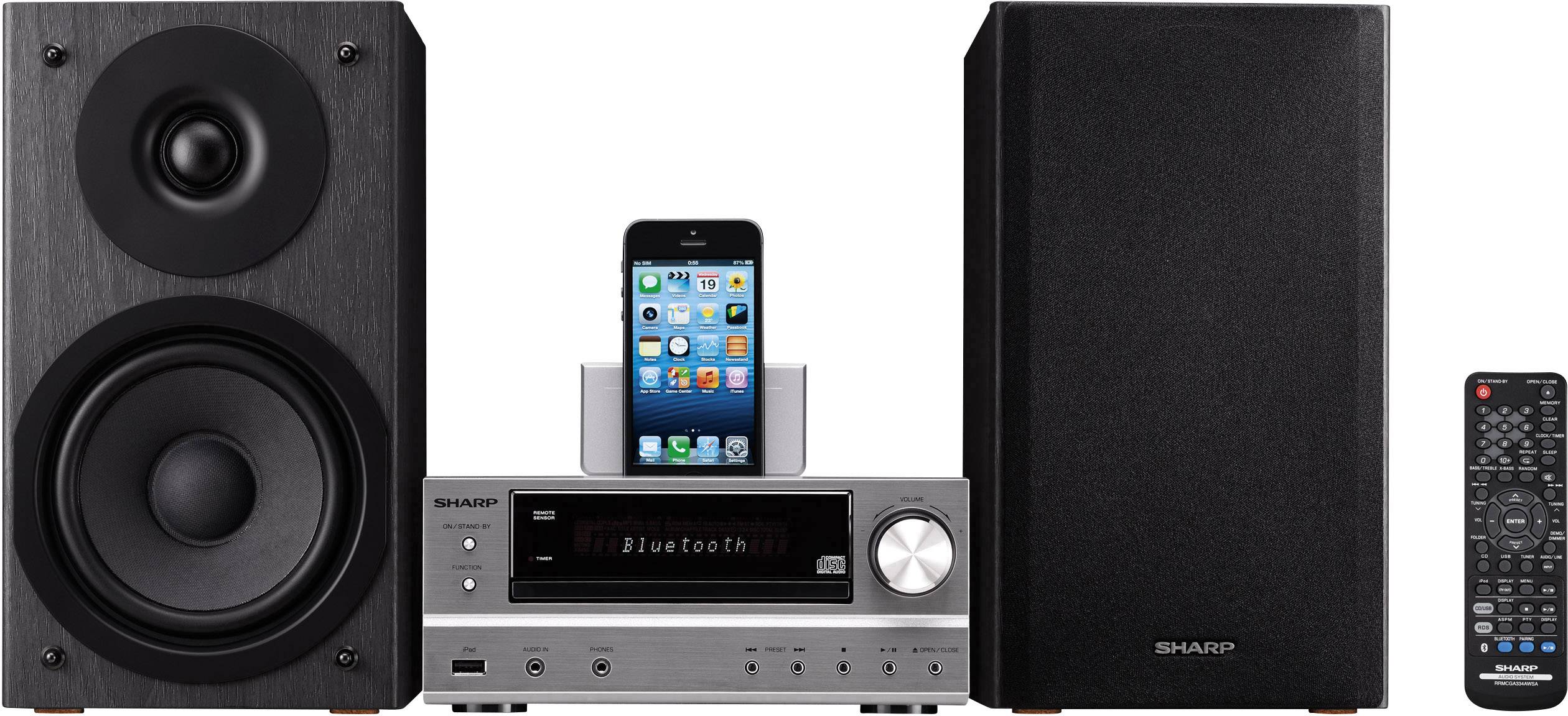 Sharp XL-HF302PHT Stereo Hi-Fi System, from Conrad.com