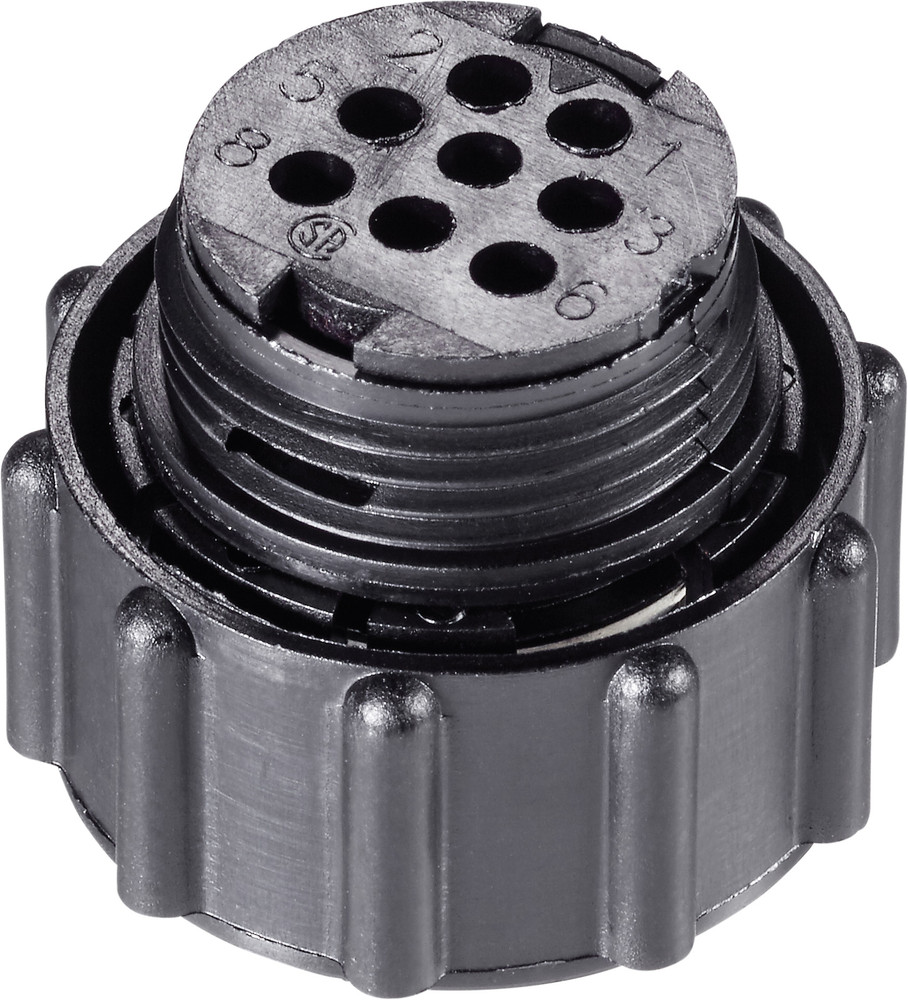 TE Connectivity 206434-1 Rundstecker Stecker, gerade Serie ...