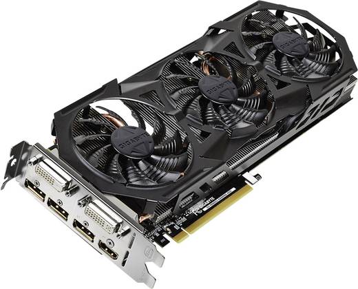 Gigabyte Grafikkarte Nvidia GeForce GTX960 4 GB GDDR5-RAM PCIe DVI ...