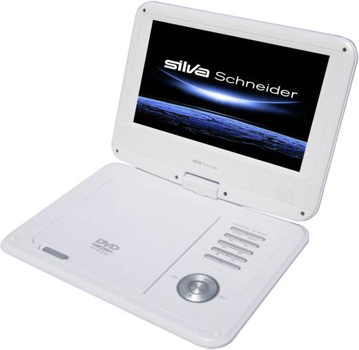 Silva Schneider DVD 926 USB Tragbarer DVD-Player 23 cm 9 Zoll Weiß Silva Schneider DVD 926 USB Tragbarer DVD-Player 23 cm 9 Zoll Weiß