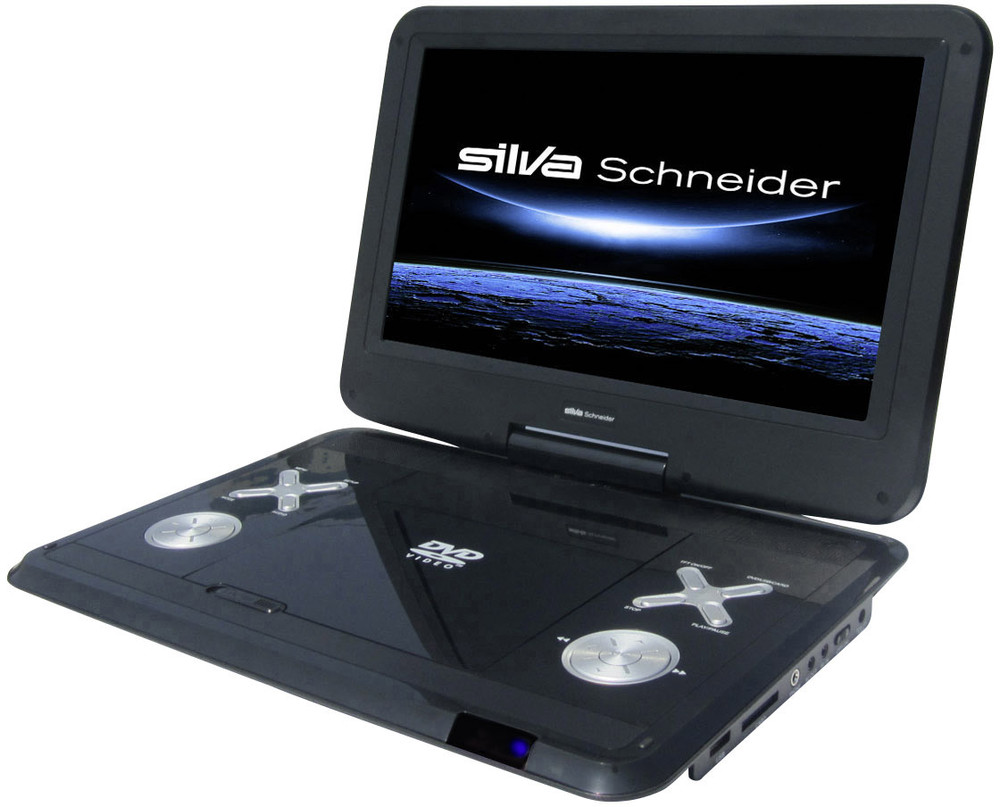 Silva Schneider DVD 1226 Tragbarer DVD-Player 30.5 cm 12 Zoll Schwarz Silva Schneider DVD 1226 Tragbarer DVD-Player 30.5 cm 12 Zoll Schwarz
