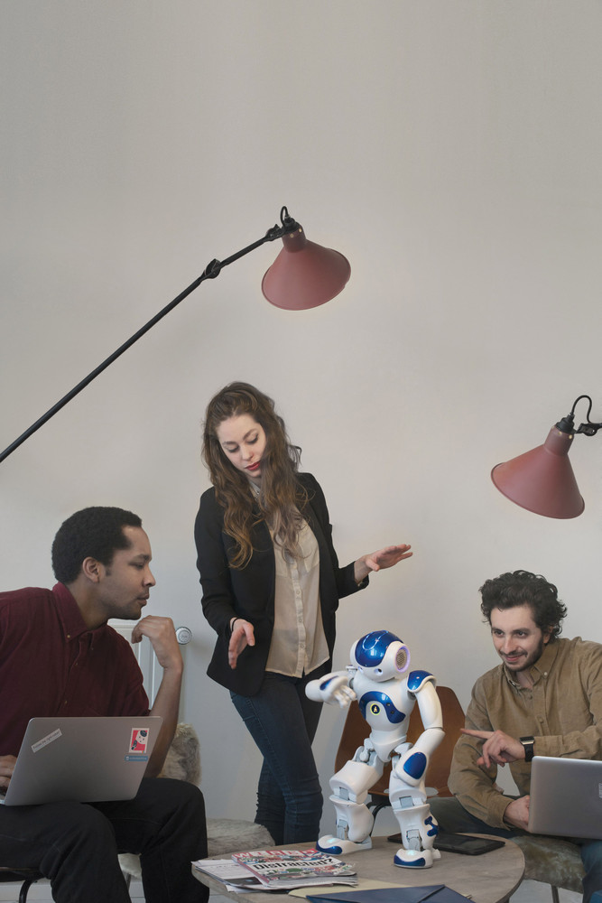 Humanoider Roboter NAO Evolution Business Edition Robot Blau kaufen Humanoider Roboter NAO Evolution Business Edition Robot Blau kaufen