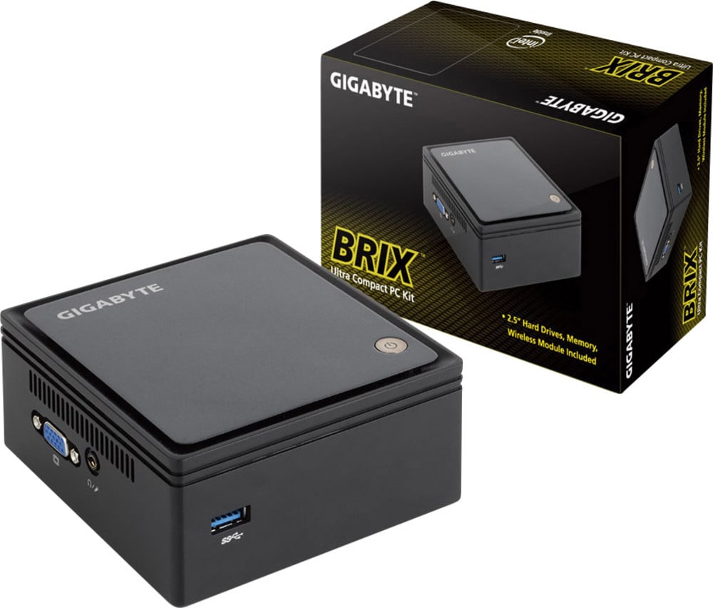 Mini-PC (HTPC) Gigabyte Gigabyte MINI PC N3150 4GB HD Vesa W10pro Intel ...