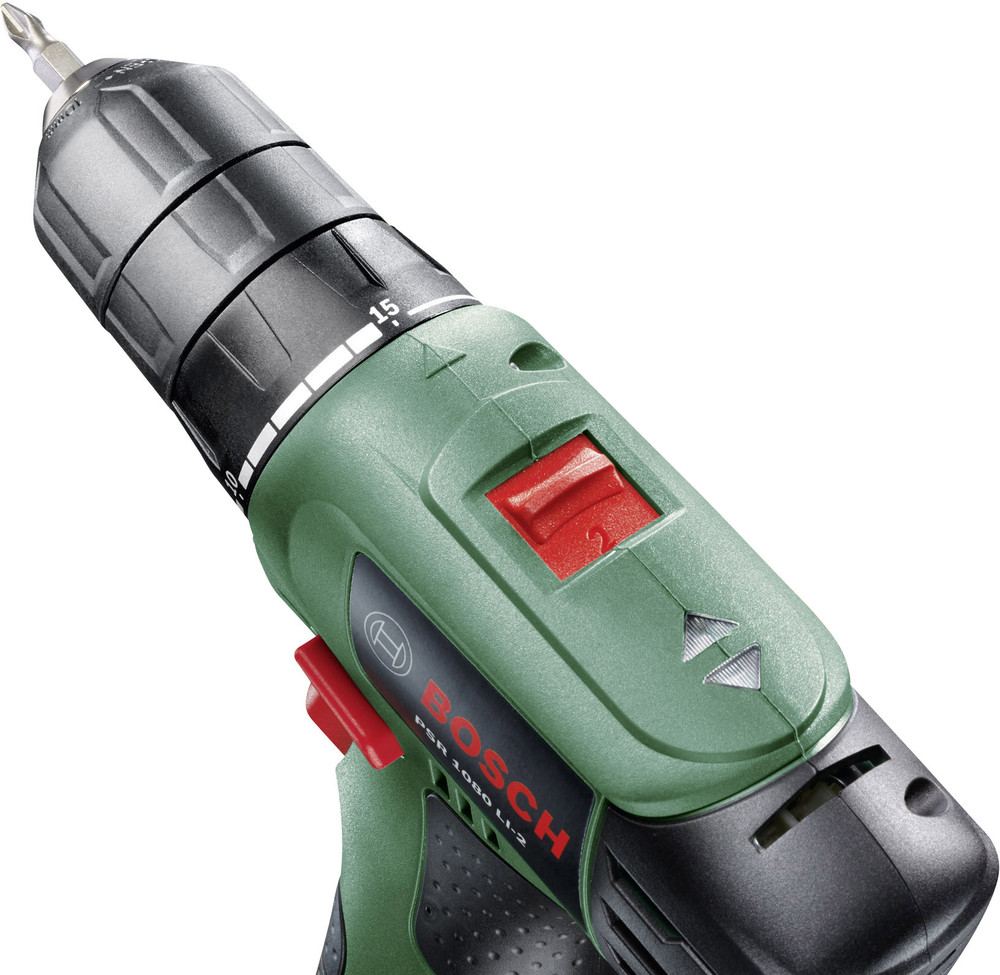 Bosch Home and Garden PSR 1080 LI-2 Akku-Bohrschrauber 10.8 V 1.5 Ah Li ...