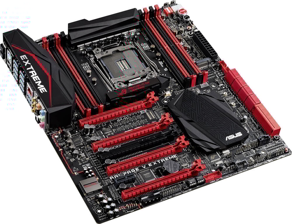 Mainboard Asus Rampage V Sockel Intel® 2011-3 Formfaktor ATX Mainboard ...