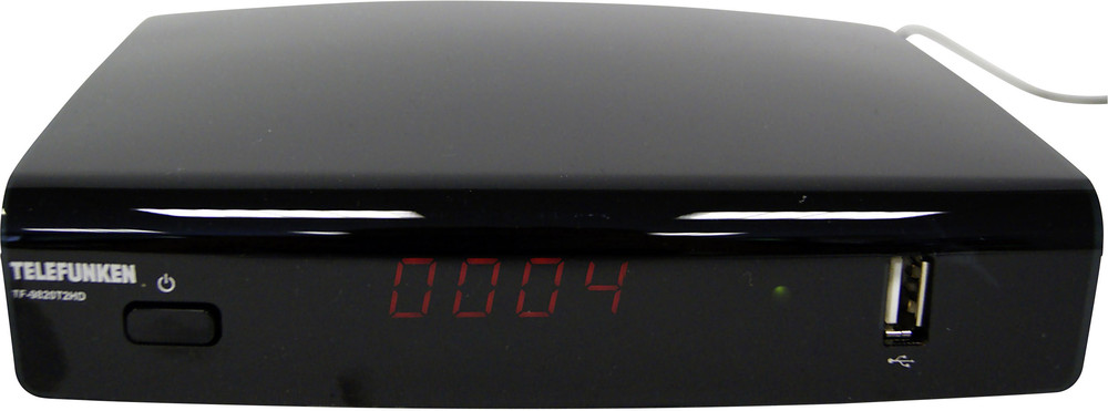 Telefunken TF 9820 DVB-T2 Receiver inklusive Media Broadcast HD ...