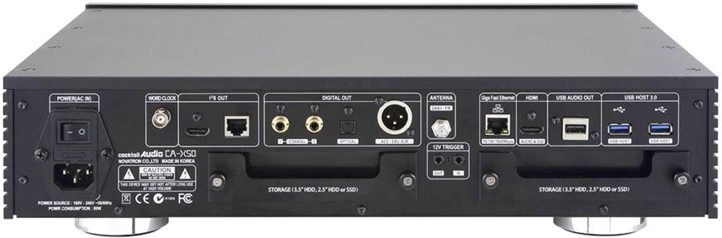 Tuner Hi-Fi pour radio Internet Cocktail Audio X50 noir DAB+, radio ...