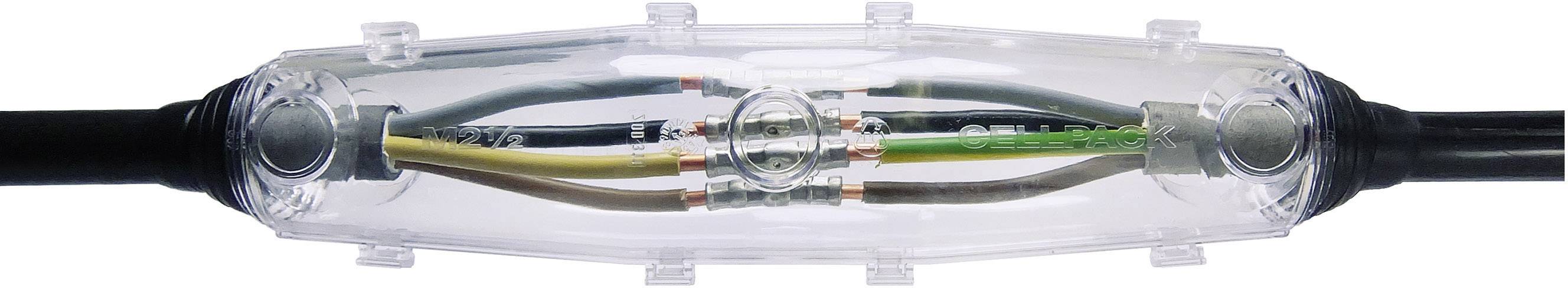 CellPack 353718 M 2 GG Kabelmuffe Kabel-Ø-Bereich: 30 mm (max) Inhalt ...