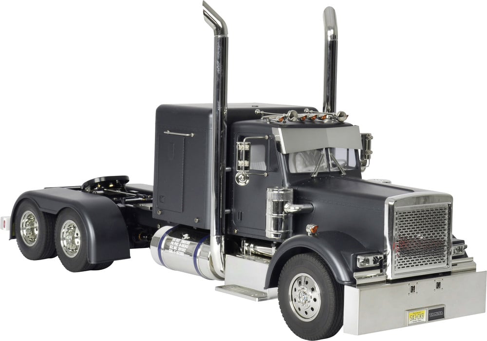Tamiya 300056356 Grand Hauler Matte Black Edition 1:14 Elektro RC ...