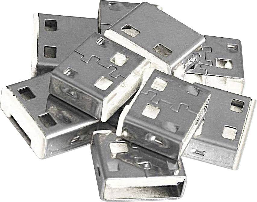 LINDY USB-A Port Schloss USB-Lock + Key 4er Set Blau inkl. 1 Schlüssel ...