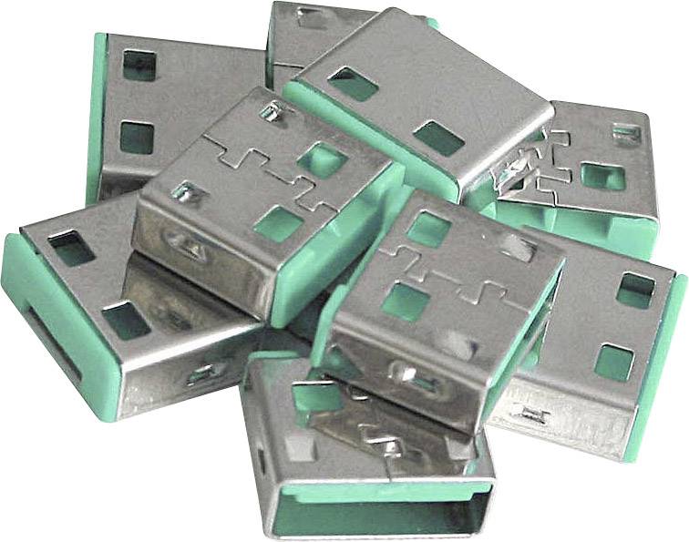 LINDY USB-A Port Schloss USB-Lock 10er Set Grün ohne Schlüssel 40461 kaufen