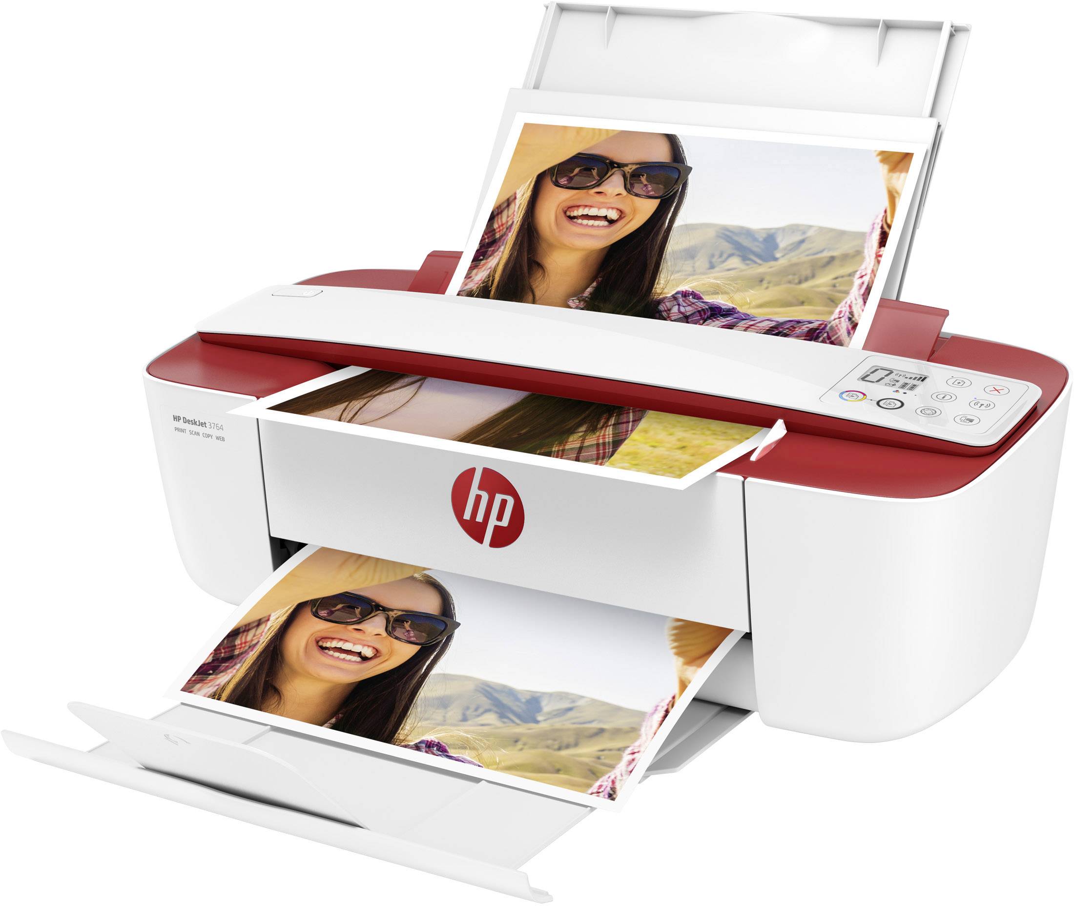HP Deskjet 3764 All-in-One Tintenstrahl-Multifunktionsdrucker A4 ...