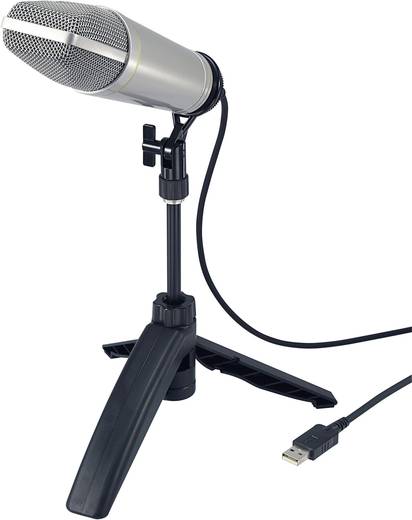 Gesangs-Mikrofon Mc Crypt USB-S1 Kabelgebunden inkl. Kabel, Standfuß kaufen