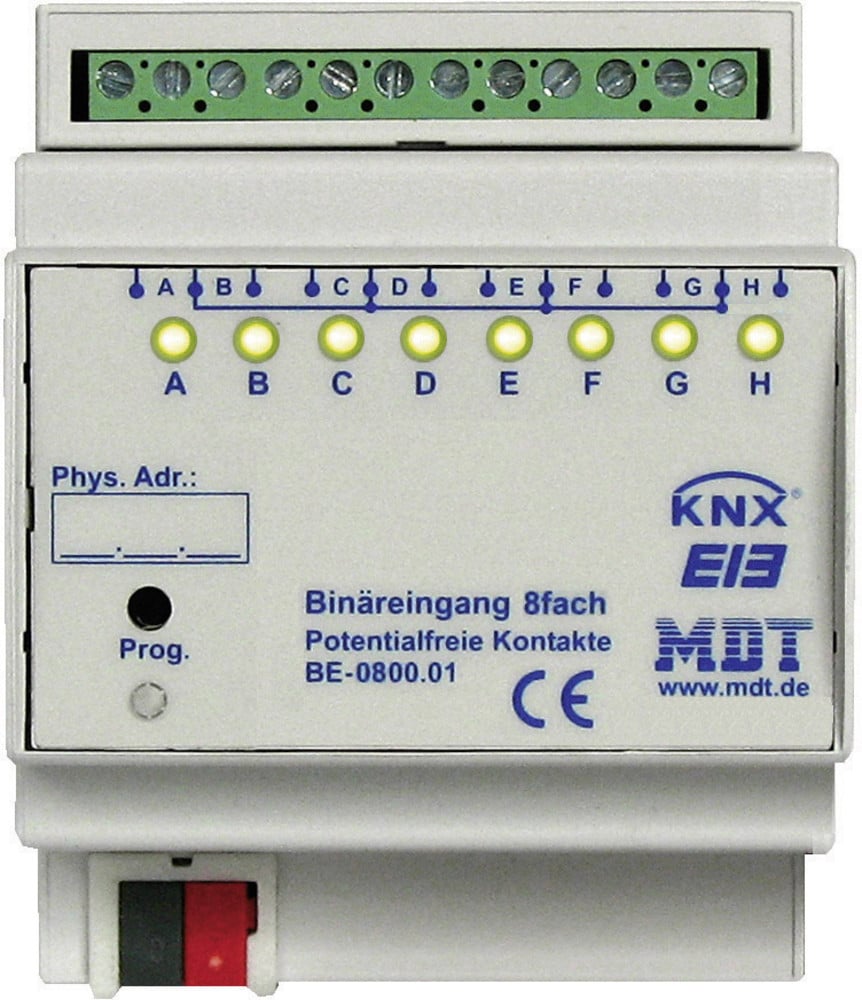 MDT KNX-Binäreingang BE-08000.01