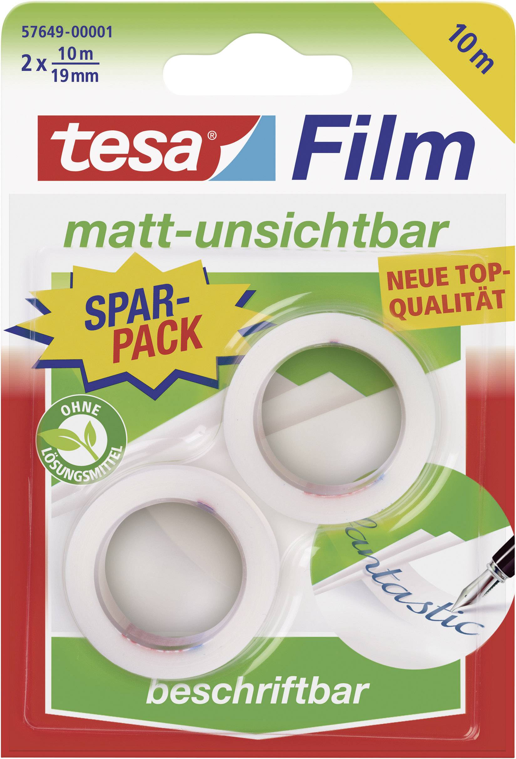 tesa 57649 57649-01-00 tesafilm tesafilm® Transparent (L x B) 10 m x 19 ...