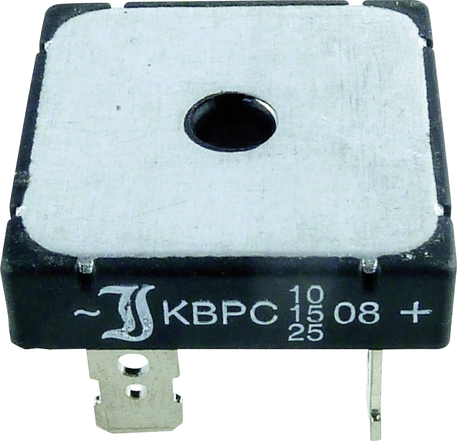 Diotec KBPC10/15/2502FP Brückengleichrichter KBPC 200 V 25 A Einphasig ...
