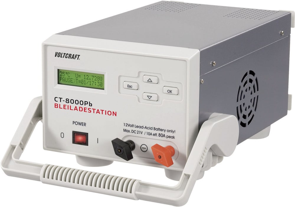 VOLTCRAFT Bleiakku-Ladegerät CT-8000Pb 12 V Blei-Gel, Blei-Säure, Blei ...