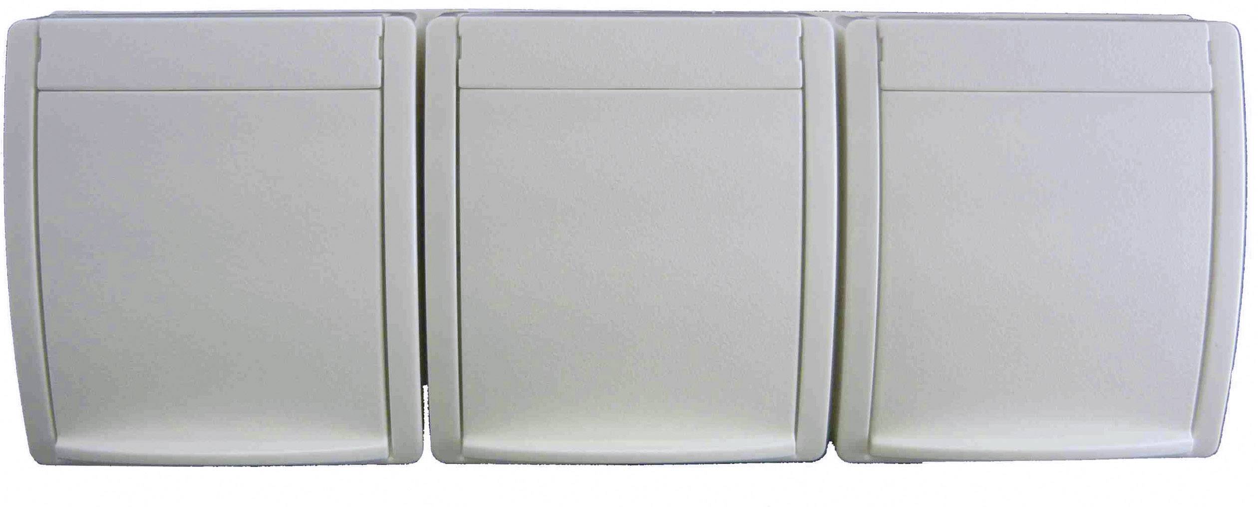 Busch-Jaeger 2601/6 W-53 Feuchtraum-Schalterprogramm Wechselschalter ...