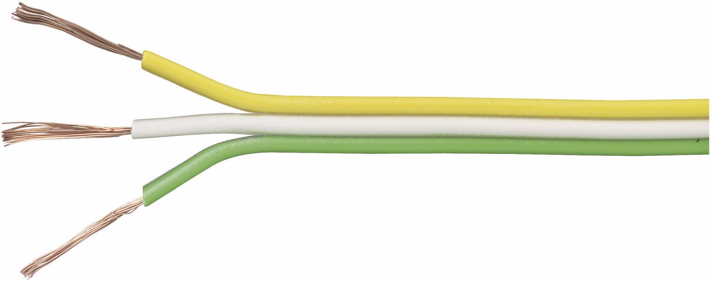 Litze 3 x 0.14 mm² Gelb, Weiß, Grün Conrad Components 606888 25 m kaufen
