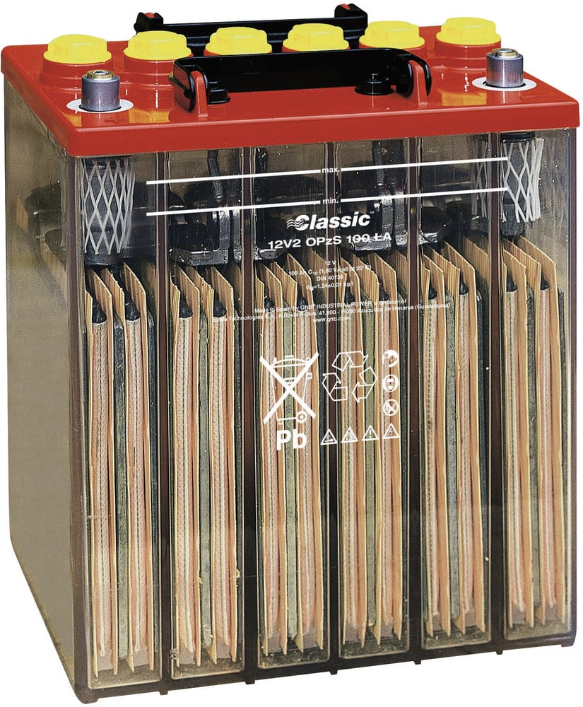 Bleiakku 12 V 100 Ah GNB Classic 12 V 2 OPzS 100 LA NVZS120100WC0FA (B ...