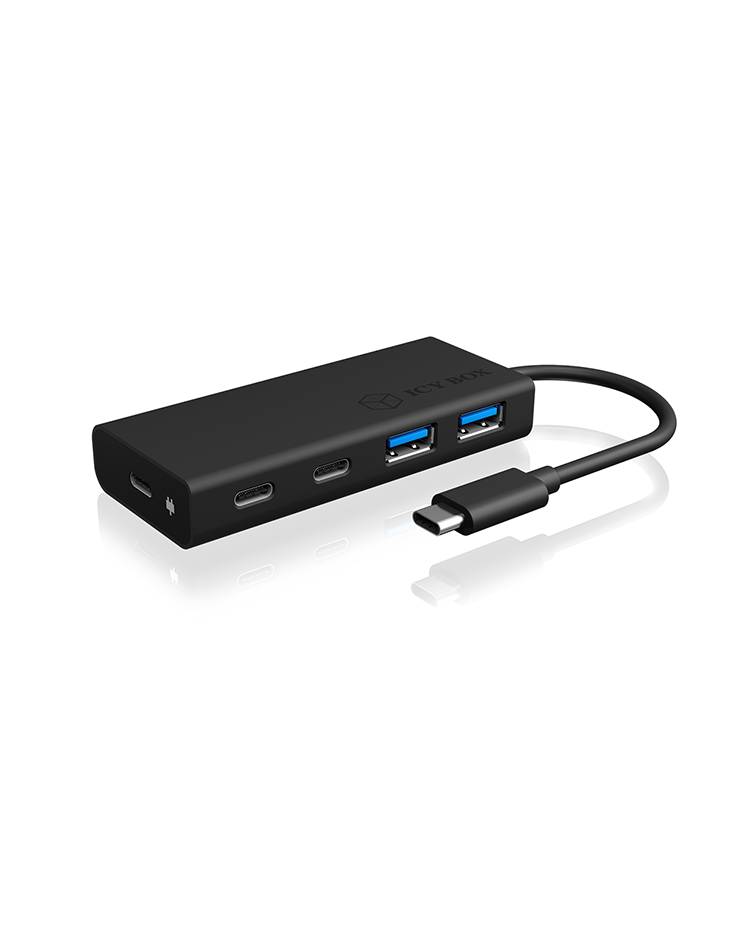 IB-HUB1426-CPD, USB 3.0 Type-C® Hub zu 2x Type-C® und 2x Type-A USB ...
