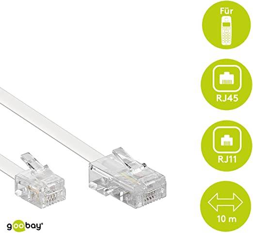 aussehen Fjord Plausibel telefonkabel rj11 10m Brieftasche Palme Notfall