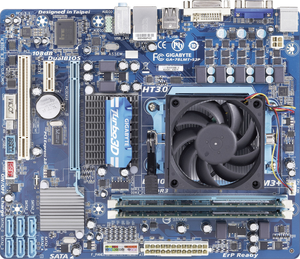 AMD Athlon™ II X2 250 (2 x 3.0 GHz) 4 GB ATI Radeon HD3000 Micro-ATX kaufen