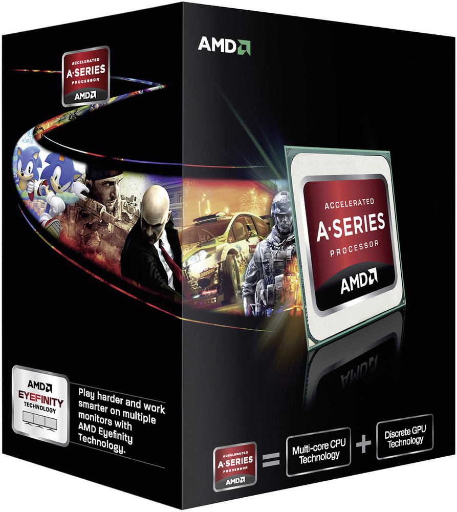 AMD A6-5400K APU mit AMD Radeon™ HD 7540D Grafikeinheit Black Edition ...