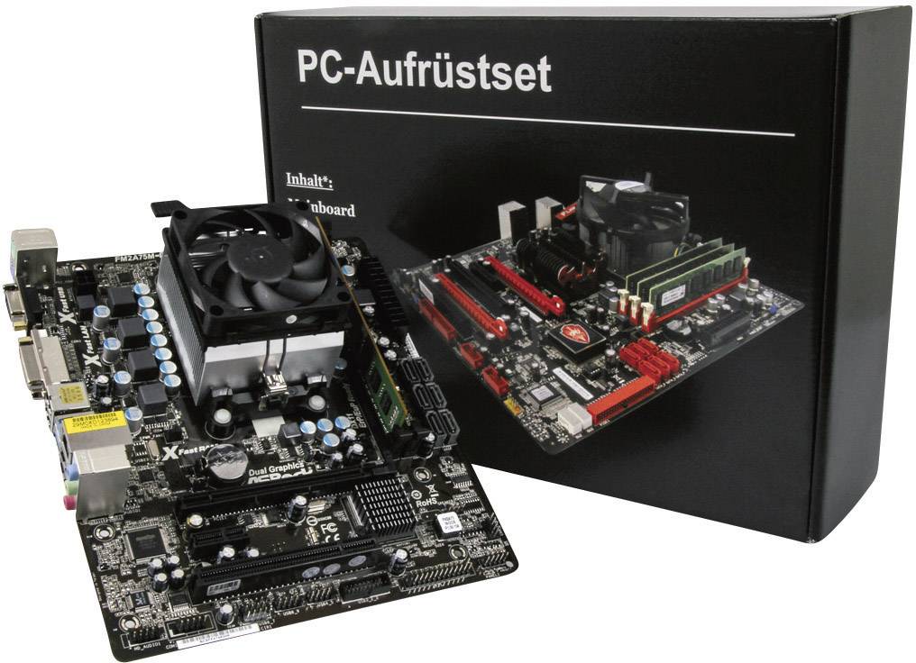 AMD A4-5300 (2 x 3.4 GHz) 4 GB AMD Radeon R7 Micro-ATX im Conrad Online ...