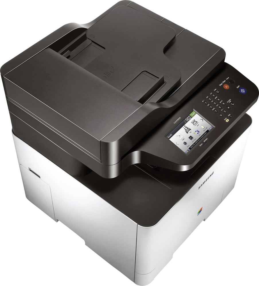 Samsung CLX-4195FW Farblaser-Multifunktionsdrucker A4 Drucker, Scanner ...