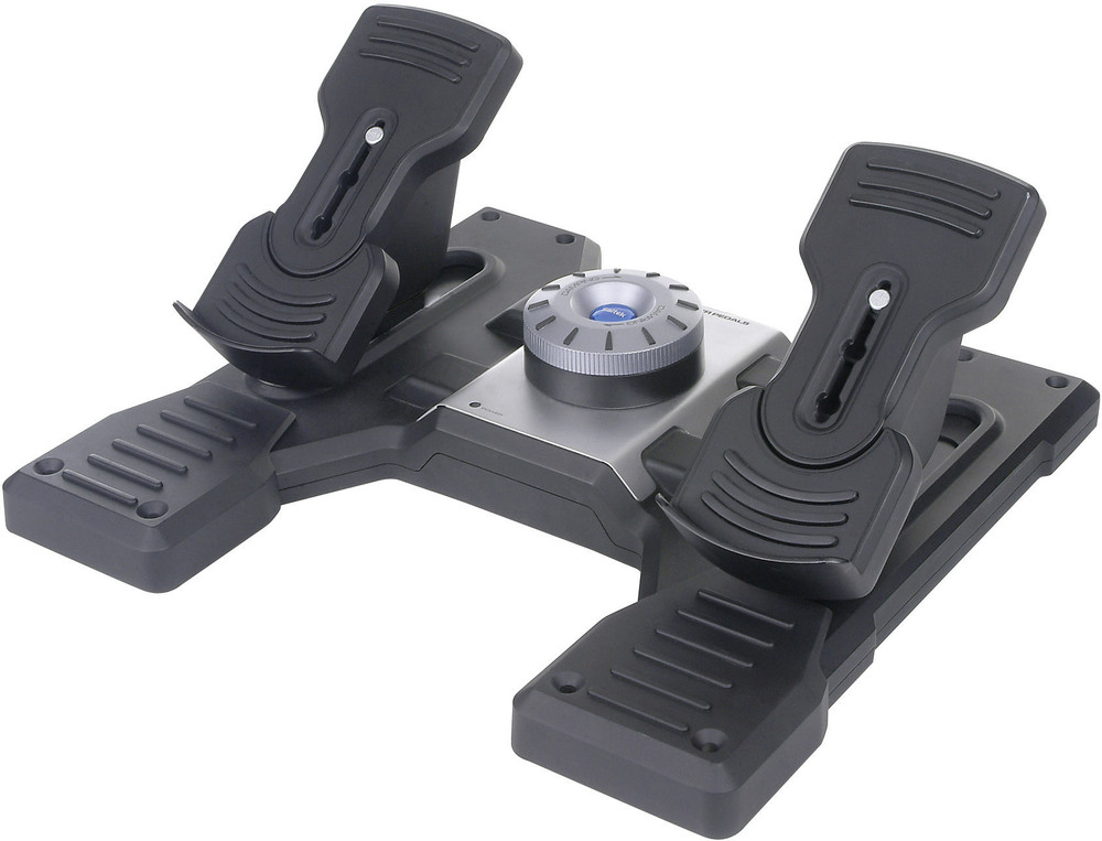 Flugsimulator-Pedale Logitech Gaming Saitek Pro Flight Rudder Pedals ...