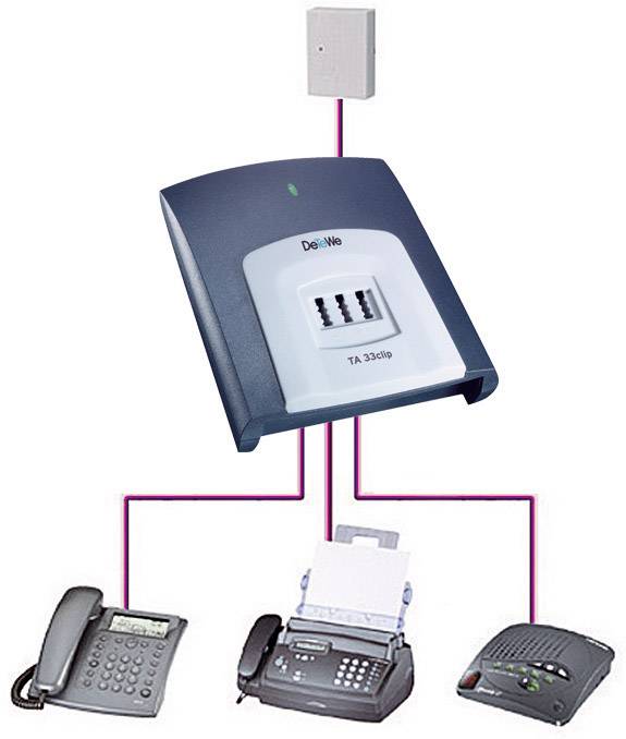 Terminal Adapter DeTeWe TA 33 CLIP from Conrad.com