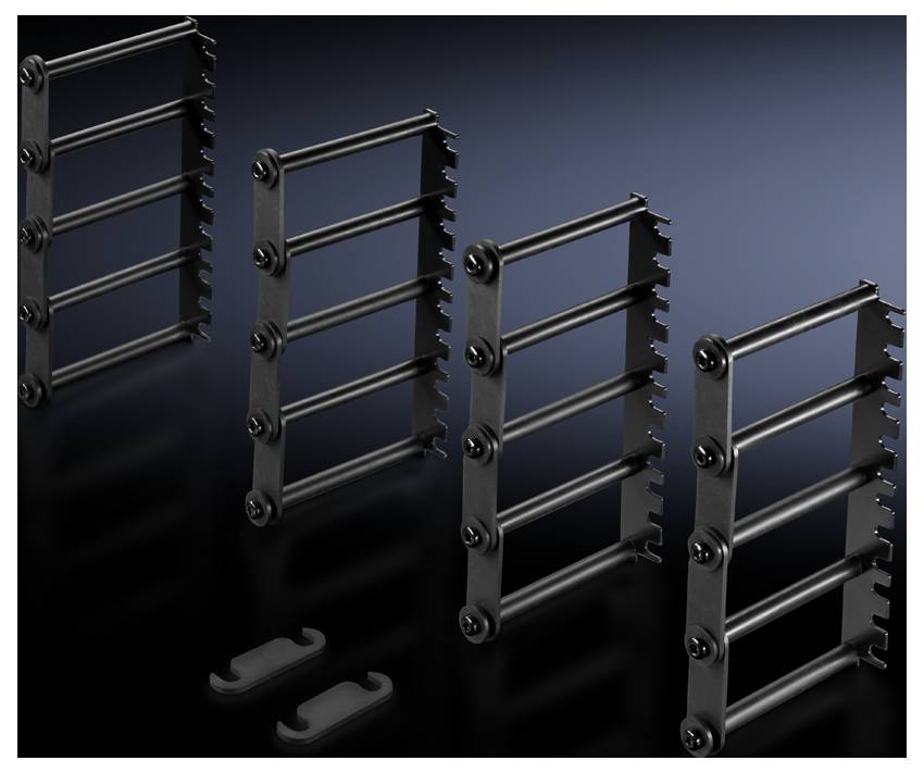 Buy Rittal 7111.224 19 inch Server rack cabinet cable duct 4 U Black ...