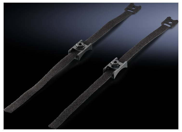 Buy Rittal 5502.155 19 inch Server rack cabinet cable duct Black ...