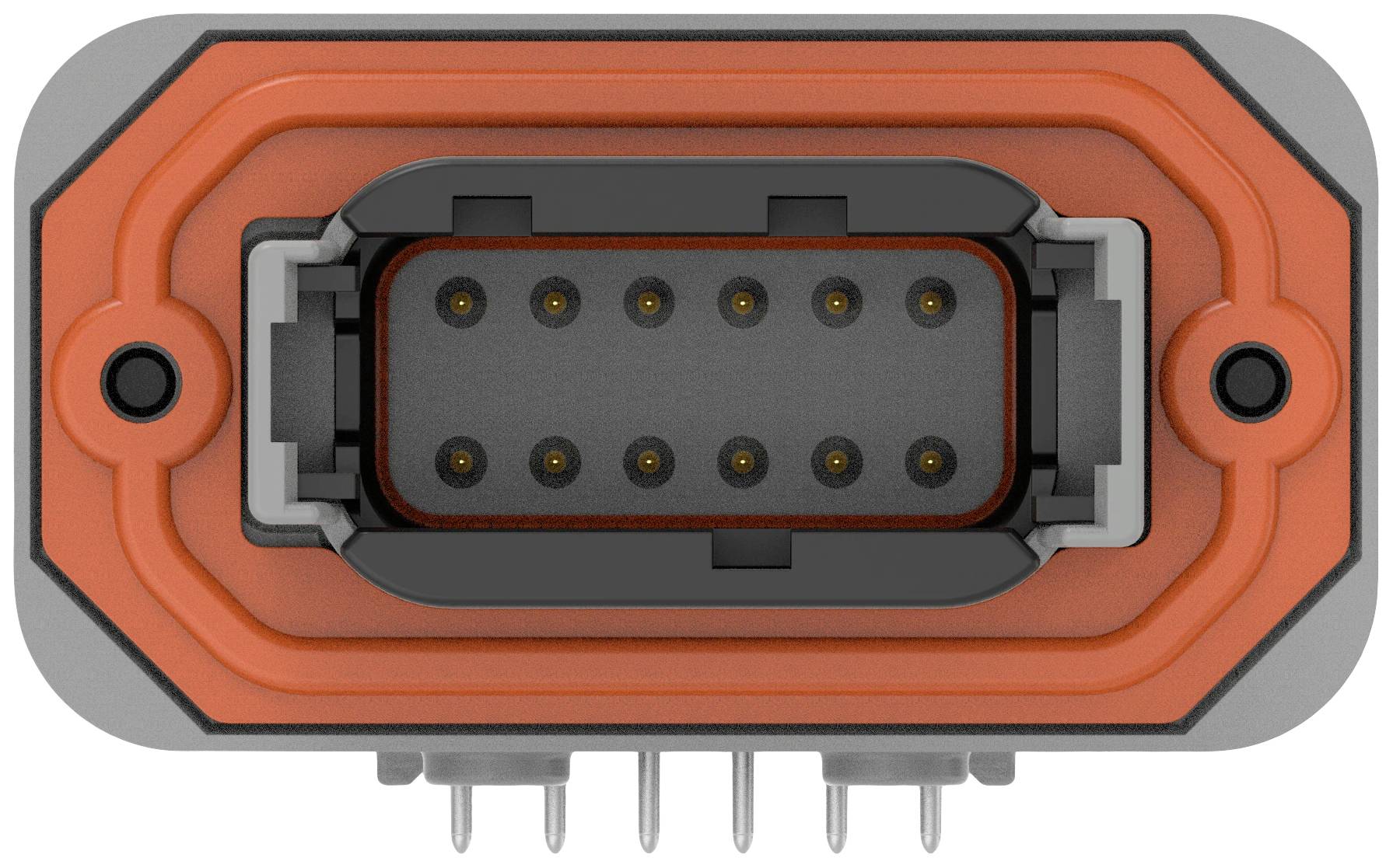 TE Connectivity Pin enclosure - PCB DTM Total number of pins 12 DTM13 ...