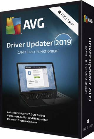 AVG Driver Updater 2019 Full version, 1 licence Windows System ...