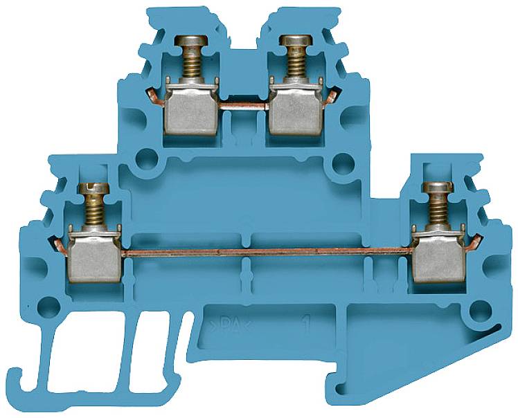 N/A WDK 1.5/R3.5 BL 1754180000 Blue Weidmüller 100 pc(s) WDK 1.5/R3.5 ...
